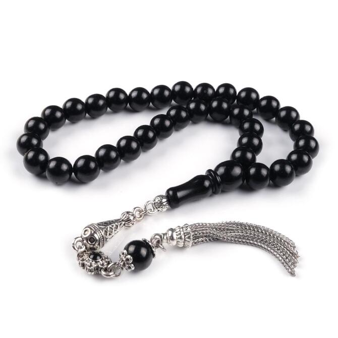 Misket Kesim Bafon Kamçı Oltu Taşı Tesbih